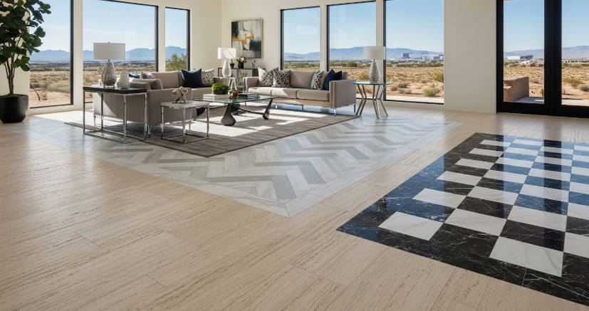 The Top Natural Stone Flooring Patterns Popular in Las Vegas, NV Homes ...